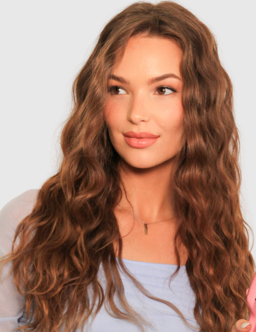 Viral Hair Waver for All Hair Types | Trademark Beauty Babe Waves X - Pink